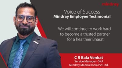 Journey of Growth: CR Bala Venkat's Rise - Mindray India